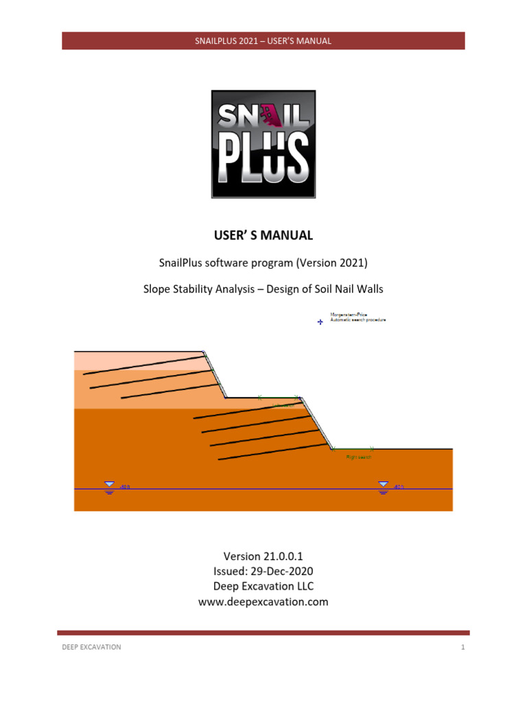 SnailPlus 2021 User Manual | PDF | Strength Of Materials | License
