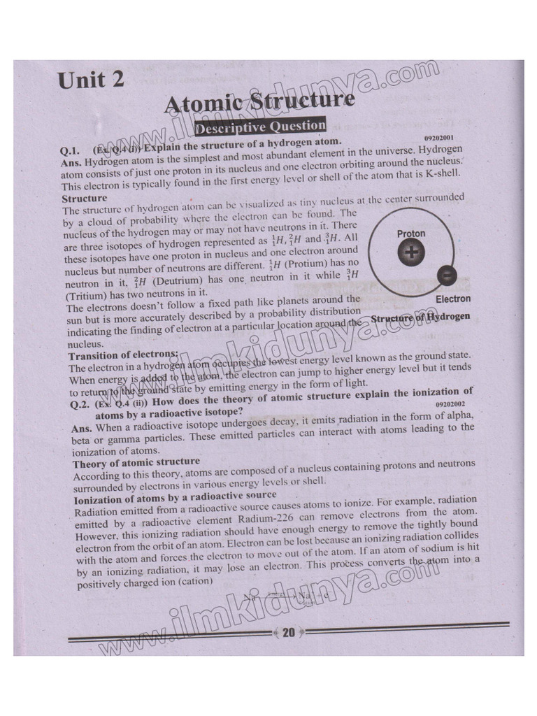 9th-Class-Chemistry-Unique-Notes-New-Syllabus-2025-pages002 | PDF