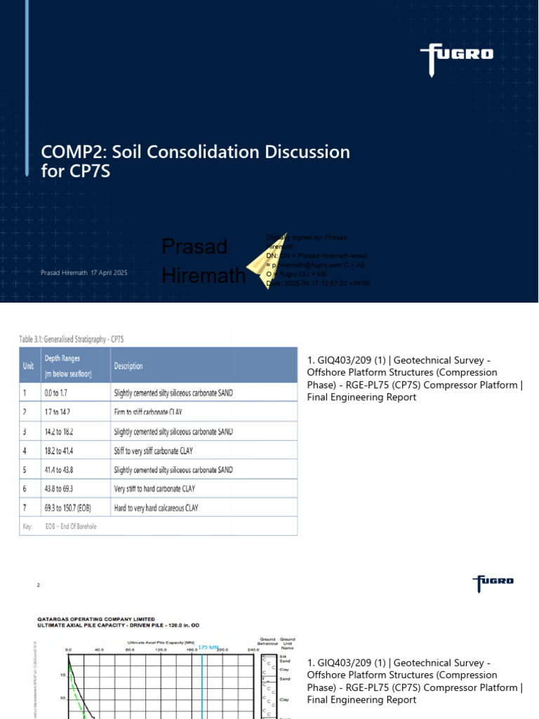COMP2 - Soil Consolidation Prediction | PDF | Geotechnical Engineering ...
