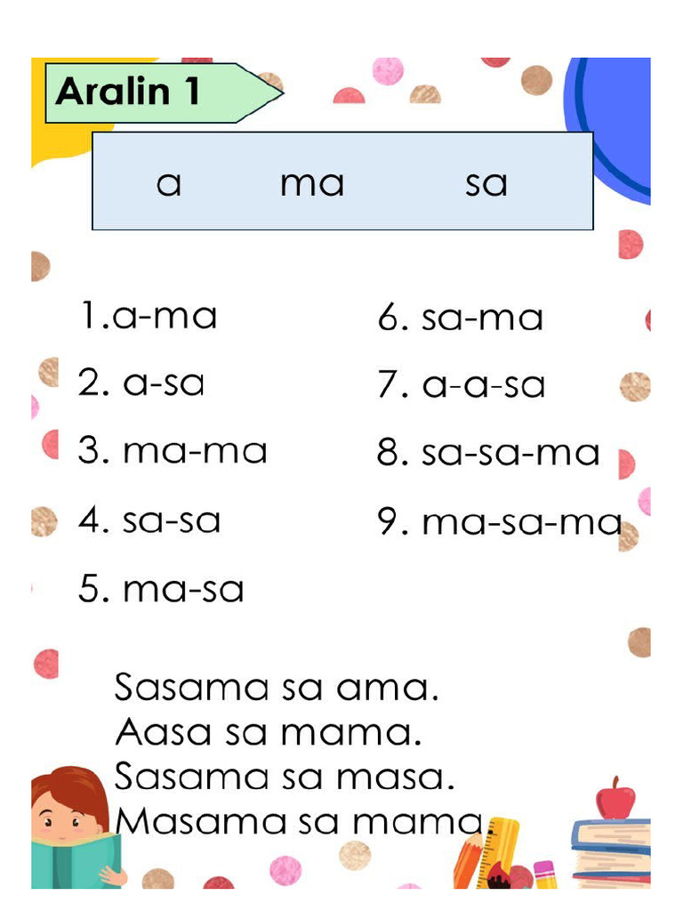 ARALIN SA PAGBASA | PDF