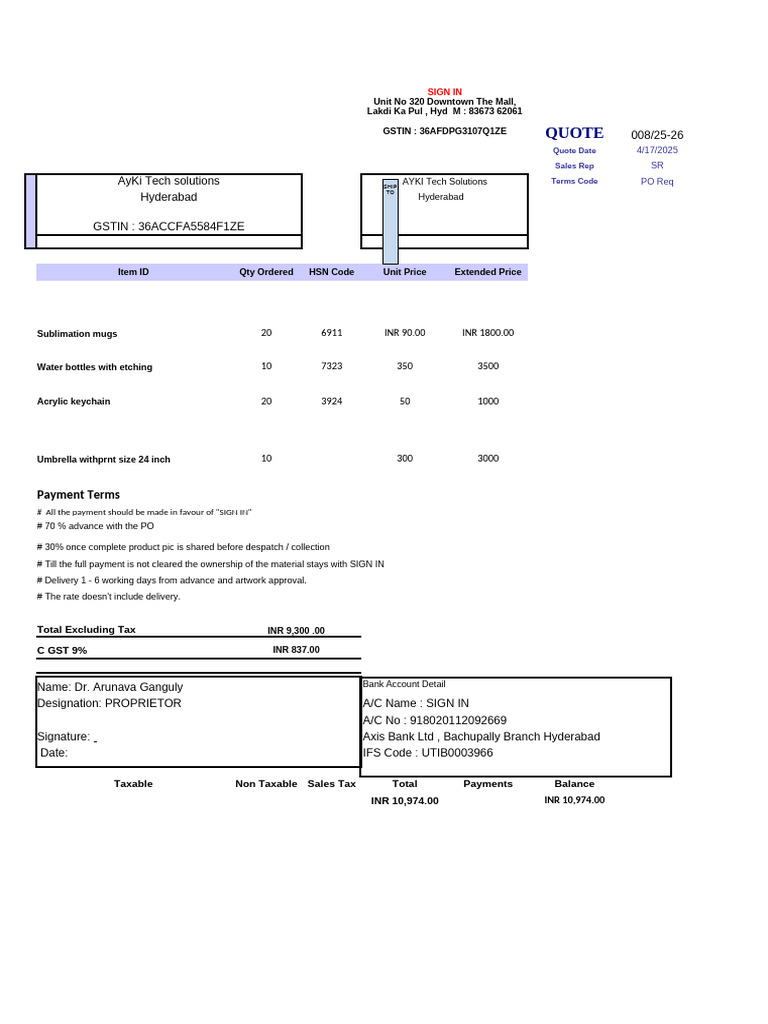 Quote Mindray Vinyl Print - 008-25-26 | PDF | Economies | Public Finance