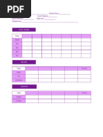 Student Nurse Kardex Sheet | PDF | Health Care | Health Sciences