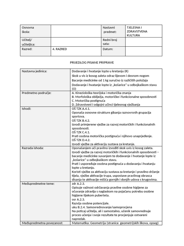 056 - Dodavanje I Hvatanje Lopte U Kretanju | PDF