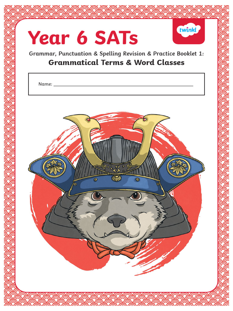 Year 6 SATs Revision Practice Booklet 1 | PDF | Verb | Grammar