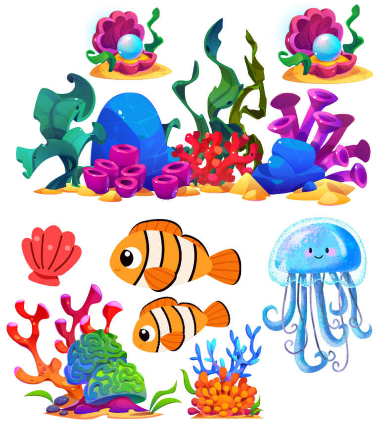Ocean Animals Reading Presentation | PDF