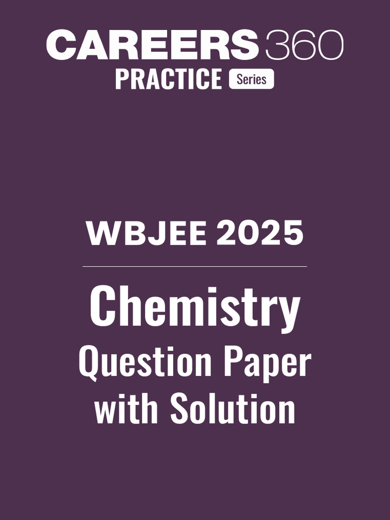 WBJEE 2025 Chemistry Question Paper With SOlution - 1746024150130 | PDF | Ether | Chemical Bond