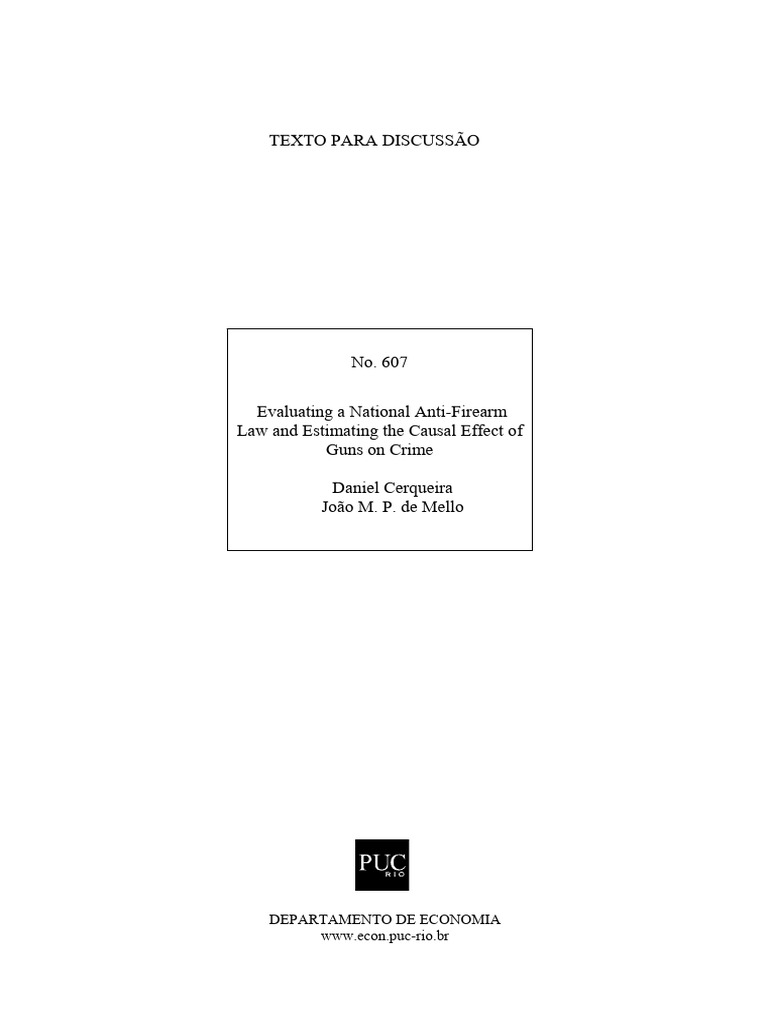 Evaluating A National Anti Firearm Law A-85017204 | PDF | Concealed ...