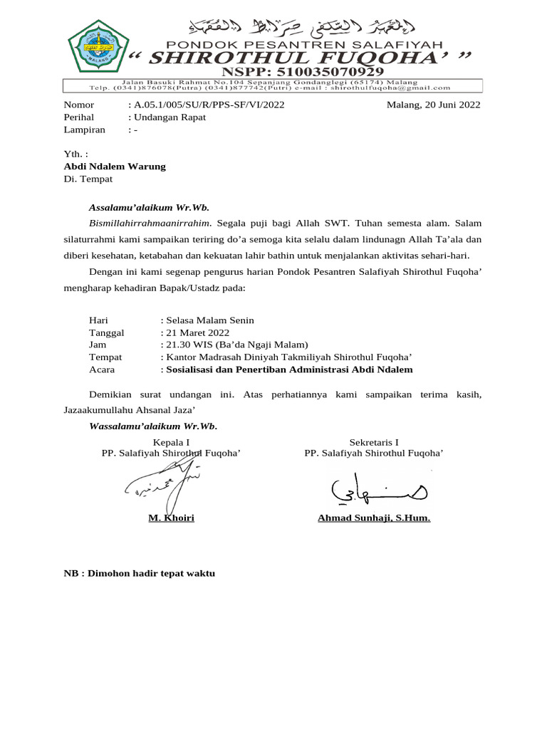 A.05.1.005.su.r.pps - Sf.vi.2022 Abdi Ndalem | PDF