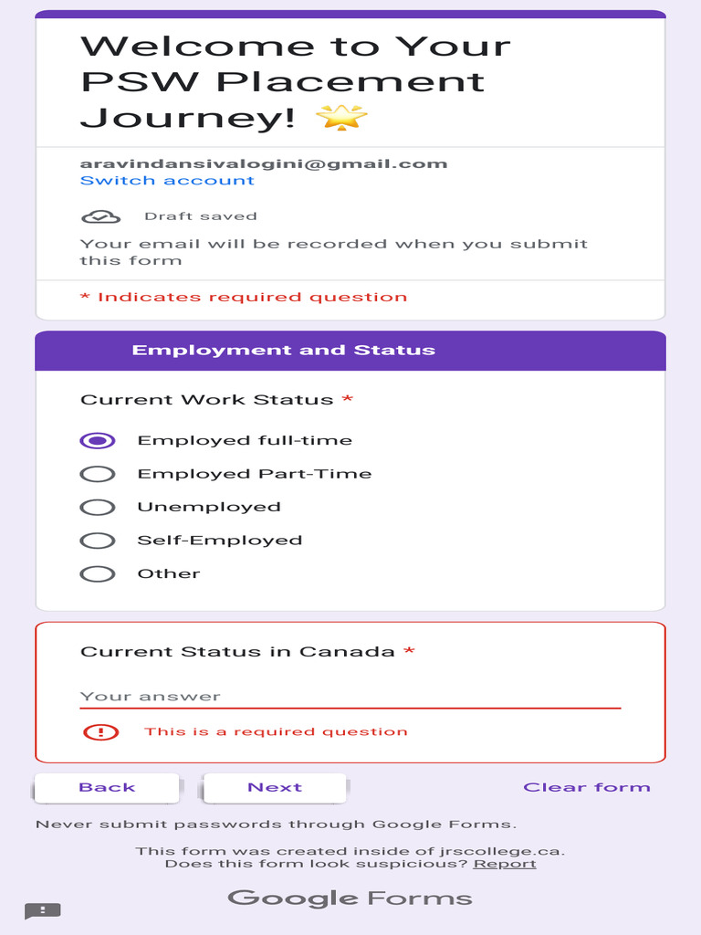 Welcome To Your PSW Placement Journey! ? 2 | PDF