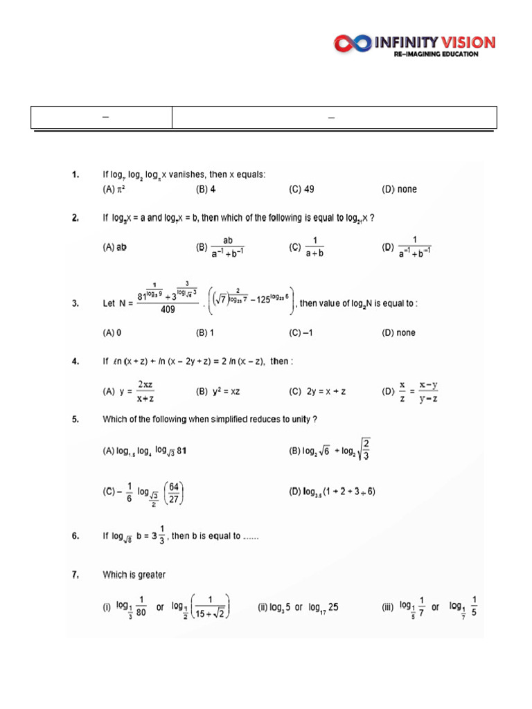 Maths Lagorithm DPP2 | PDF