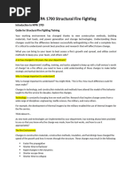 Fire Department Training Plan Template | PDF | Firefighter | Dangerous ...