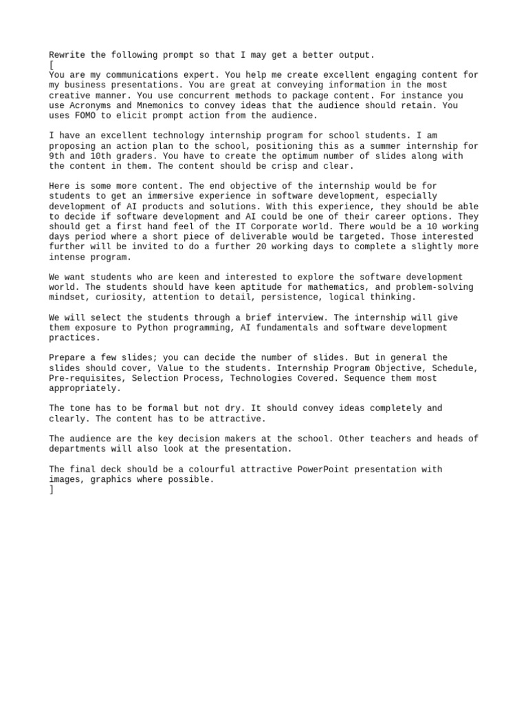 Prompt For Keystone | PDF