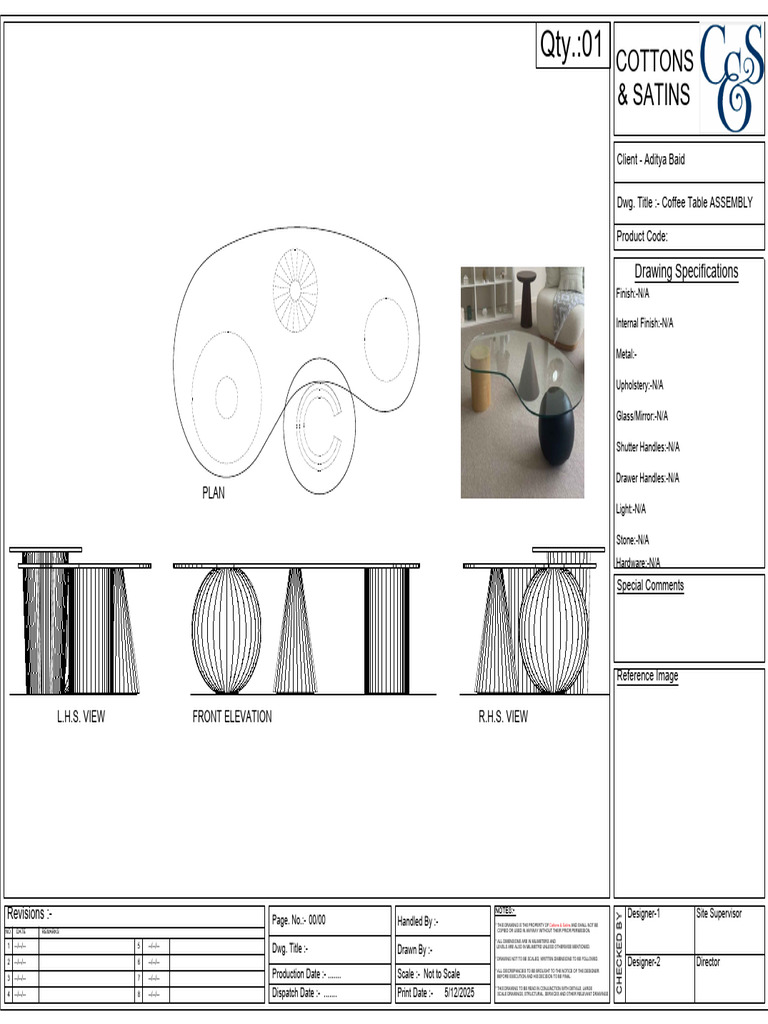 Aditya Baid Centre Table | PDF | Crafts