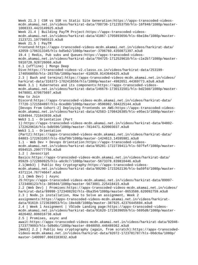 Complete Web Development + Devops + Blockchain Cohort | PDF | Cryptocurrency | Computer Programming