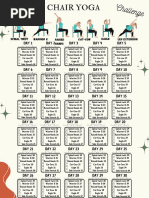 30-Day Full Body Chair Workout Plan | PDF | Chair | Foot