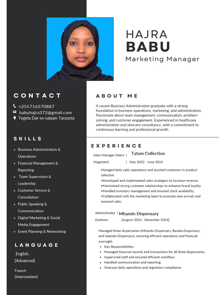 Grey Modern Professional CV Resume - 20250219 - 232046 - 0000 | PDF ...