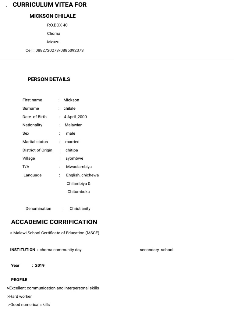 Veer CV ?????? | PDF