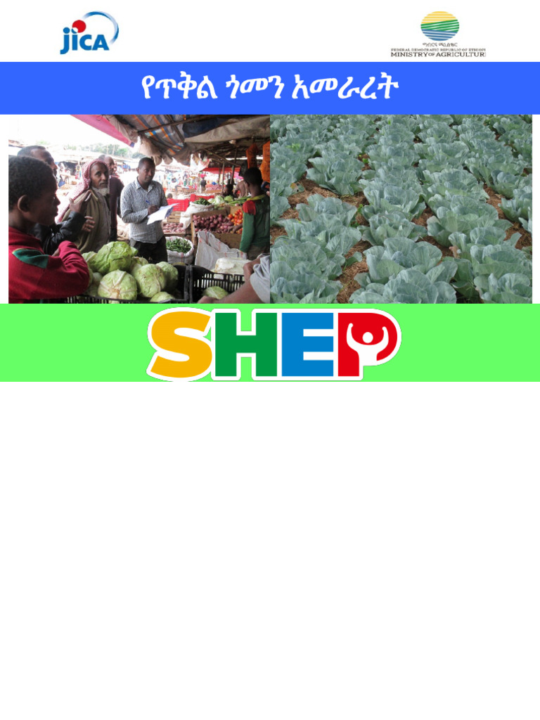 The Project For Smallholder Horticulture Farmer Empowerment Through ...