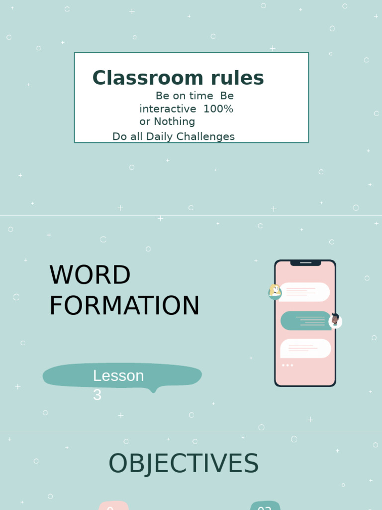 Lesson 3 Word Formation | PDF
