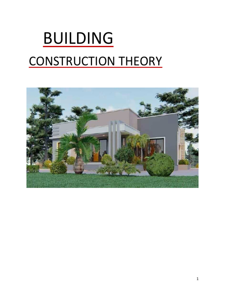 BUILDING Construction THEORY Ff-1 | PDF | Deep Foundation | Foundation ...