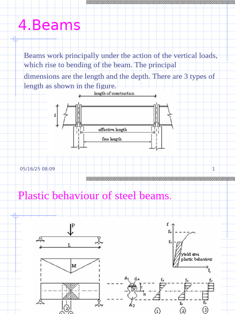 4.bending Member | PDF | Buckling | Bending