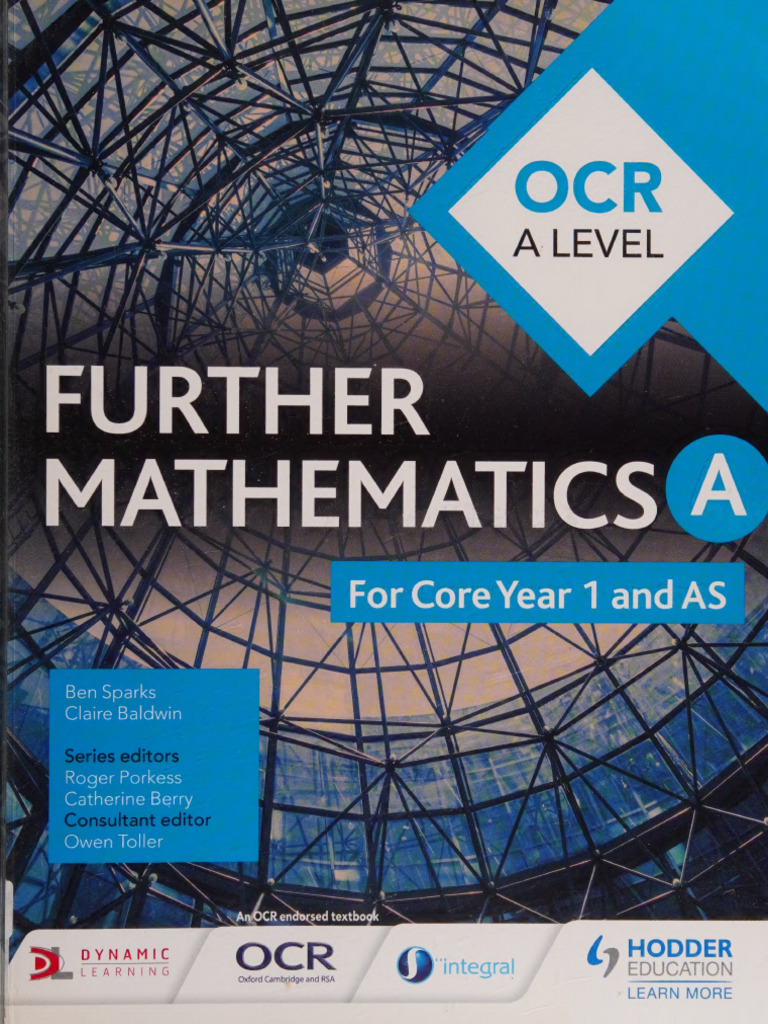 OCR A Level Further Mathematics Guide | PDF | Complex Number | Matrix ...