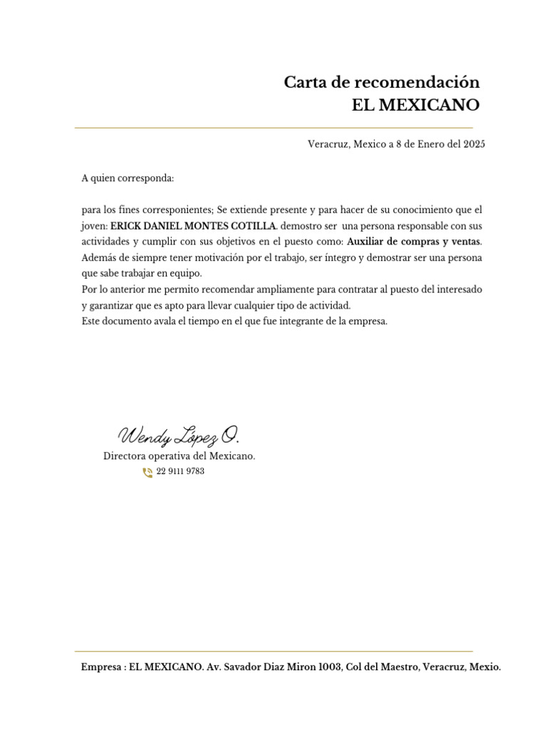 Black Gold Functional Simplicity College Program Letter of ...