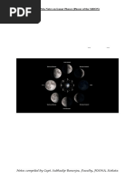 Drawing Phases of The Moon Worksheet | PDF