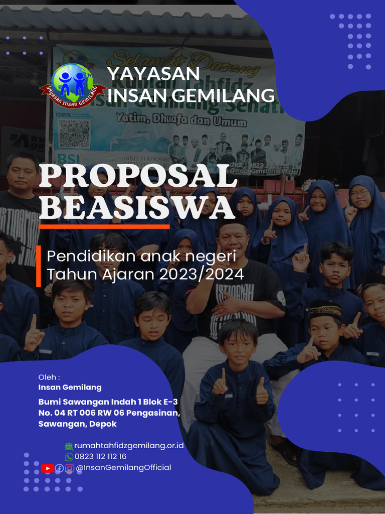 Proposal Beasiswa Santri | PDF
