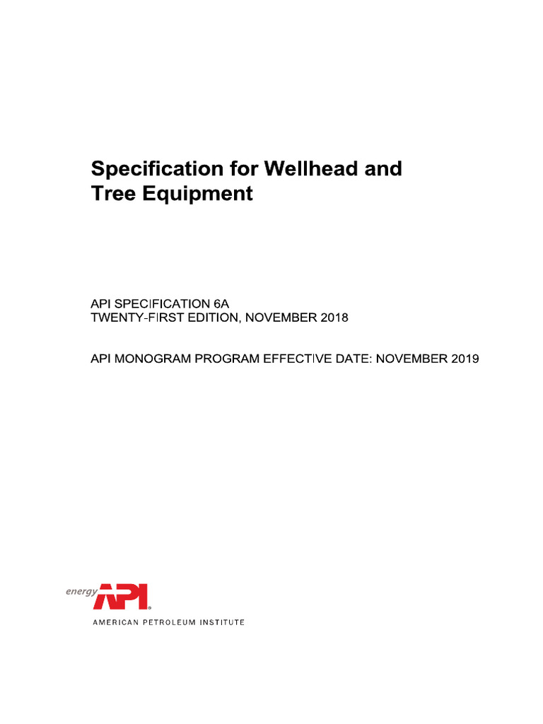 Typical Wellhead Tree Nomenclature 1711454920 | PDF