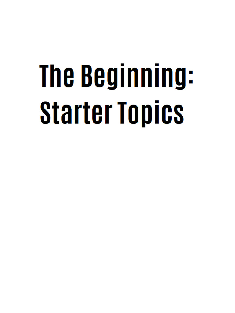 Beginner Reloaded | PDF