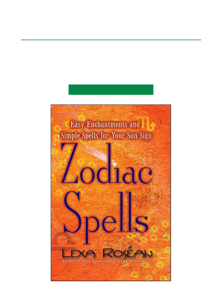 Best Selling Zodiac Spells Easy Enchantments and Simple Spells For Your ...