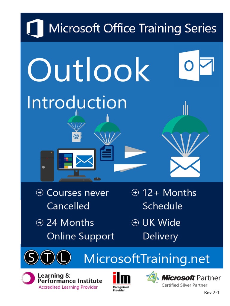 Outlook Introduction Rev 2-1 | PDF | Microsoft Outlook | Microsoft Office