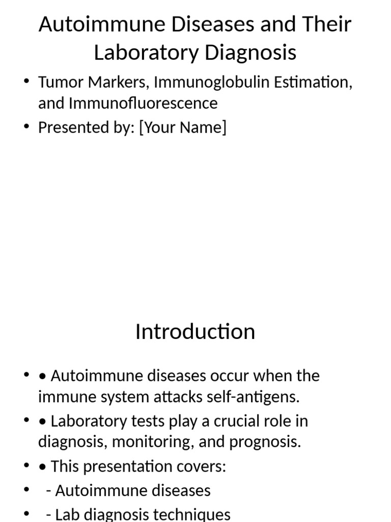 Autoimmune Diseases Lab Diagnosis | PDF | Autoimmune Disease | Clinical Medicine