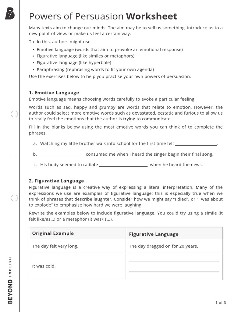 Mastering Emotive Persuasion Techniques | PDF | Persuasion | Metaphor