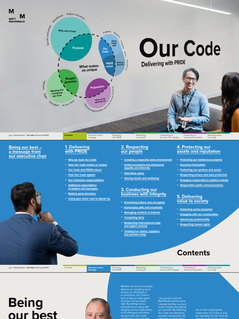 Mott MacDonald: Delivering with PRIDE | PDF | Harassment | Bullying