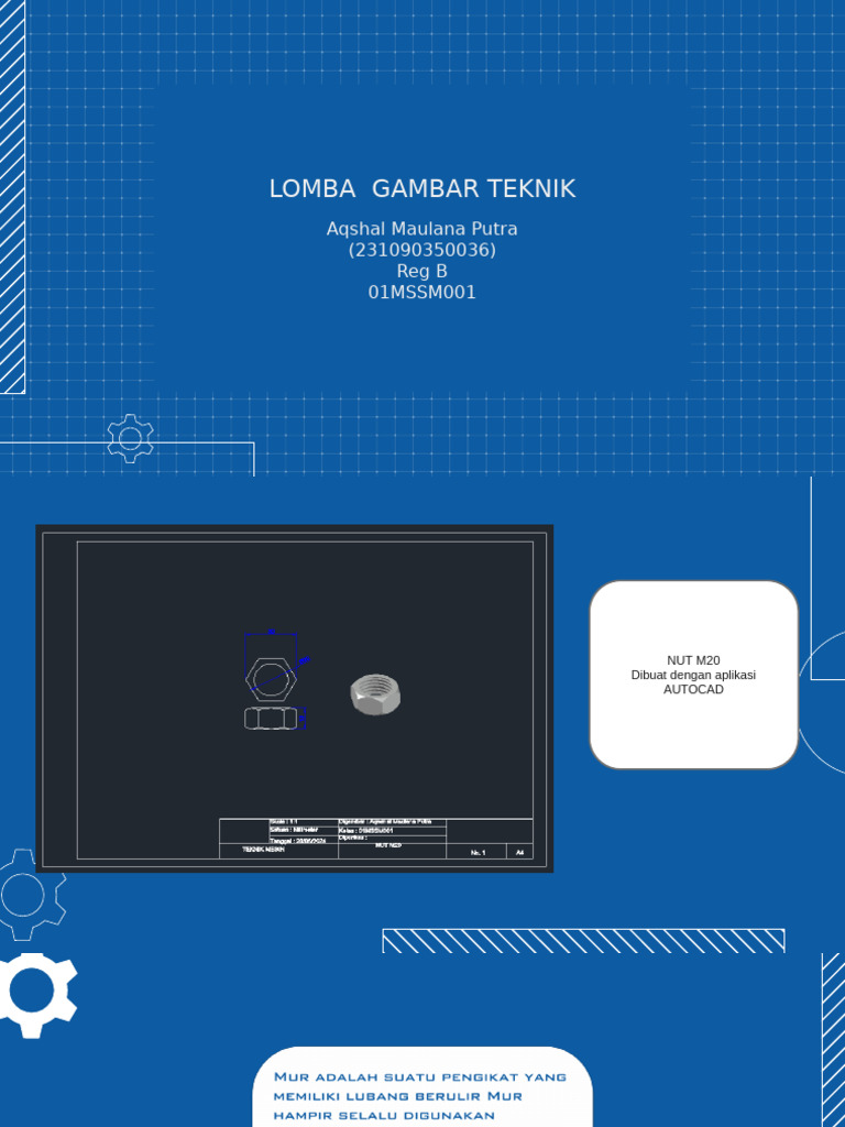 Lomba Gambar Teknik | PDF