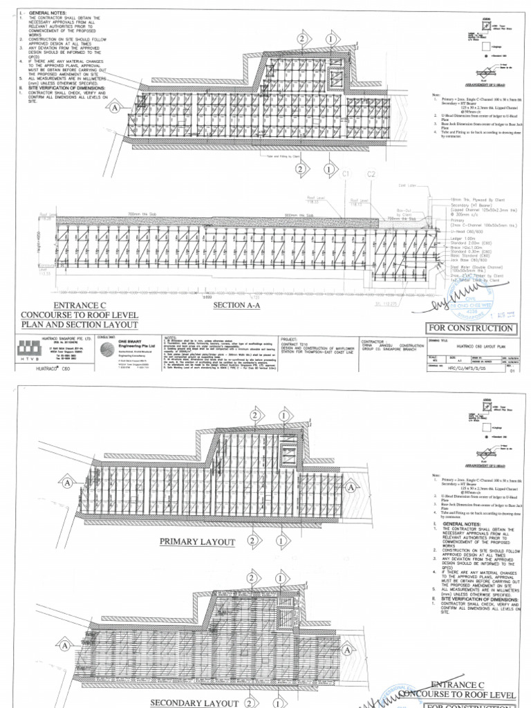 5.mayflower MRT Stn-Drawing | PDF