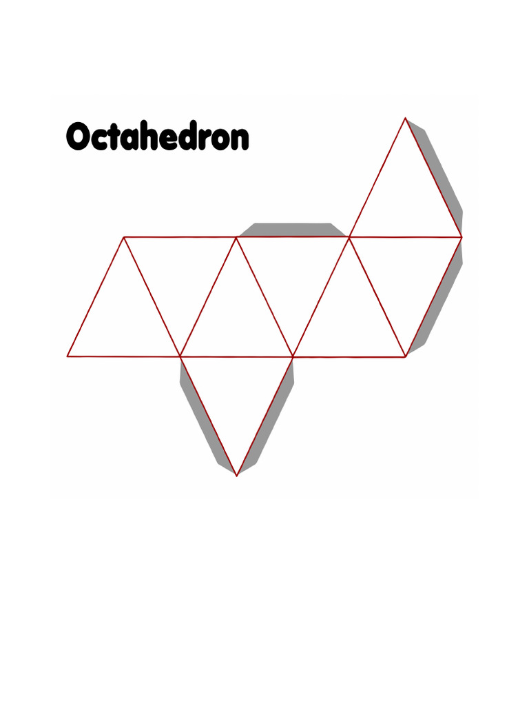 Printablee.com Printable 3d Shapes Cut Out Template 152359.Png | PDF