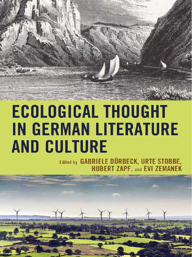 Ecological Thought in German Literature and Culture - Gabriele Duerbeck ...