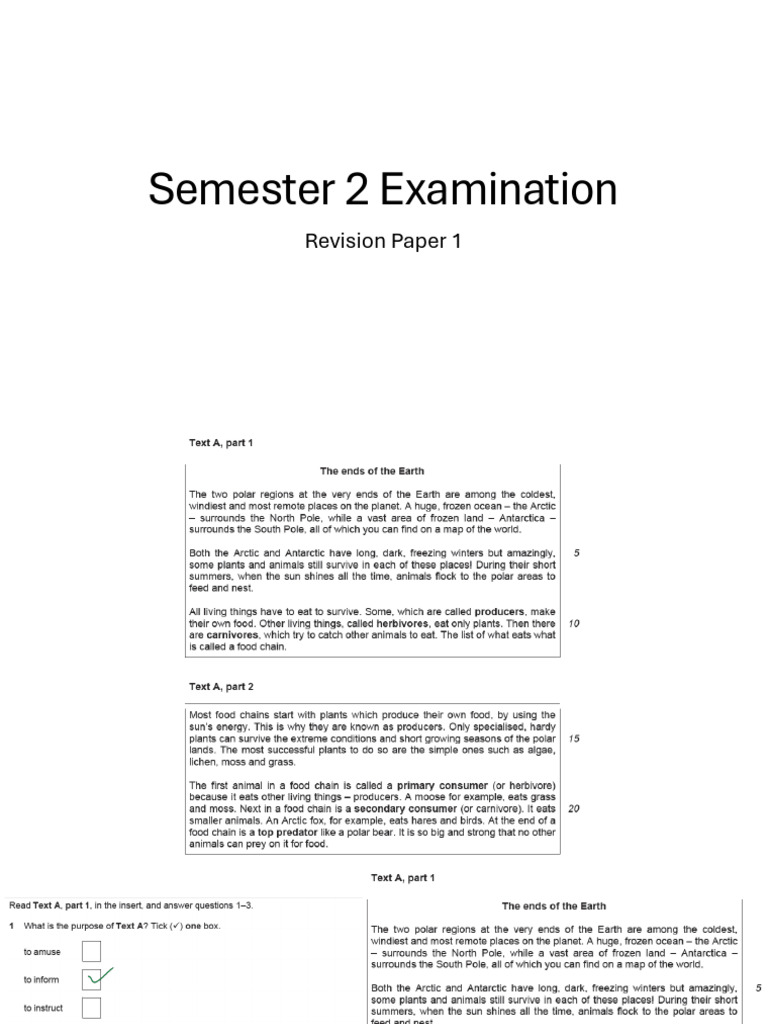 SMT 2 Exam Revision - With Answers | PDF