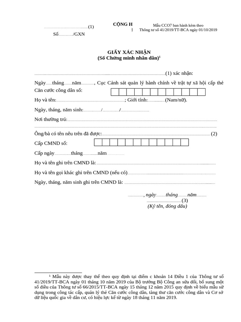4 - Mẫu CC07 | PDF