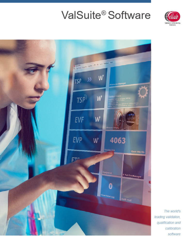 Ellab Valsuite Validation and Calibration Software | PDF | Databases ...
