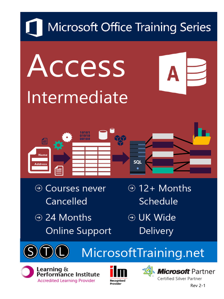 Access Intermediate Rev 2-1 | PDF | Database Index | Databases