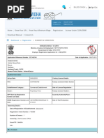 Leave Sanction Letter | PDF