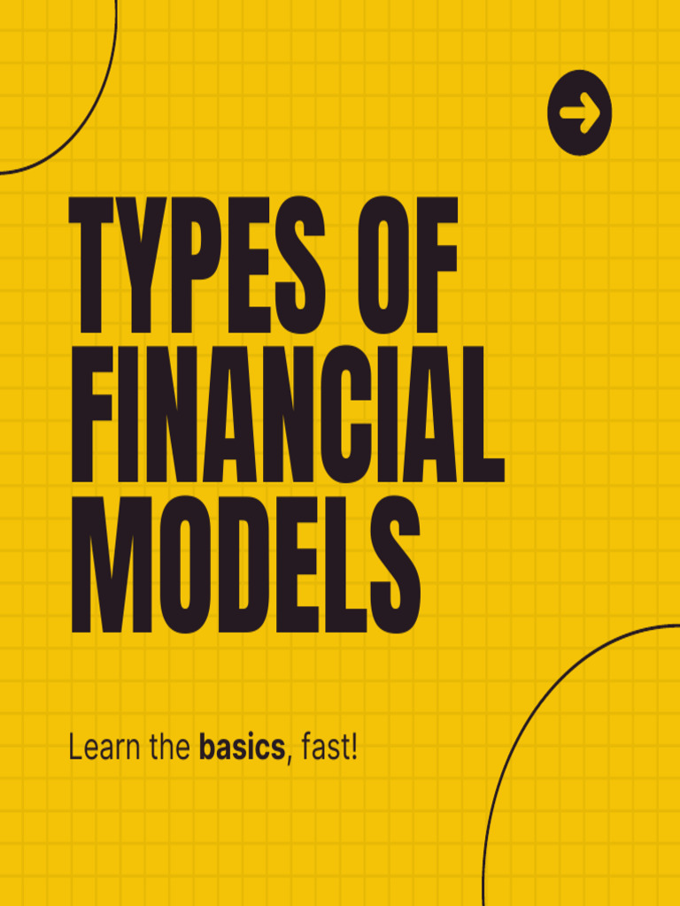 Types of Financial Models | PDF
