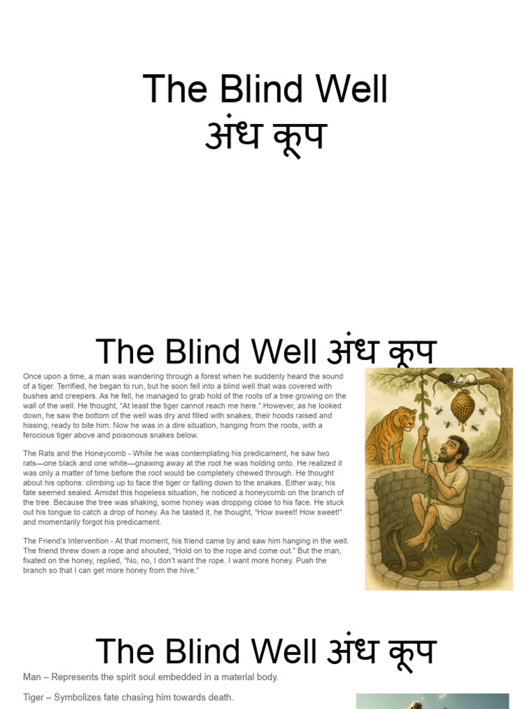 The Blind Well | PDF