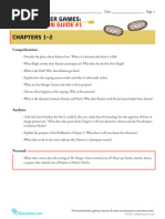 The Hunger Games Chapter 1 Adapted | PDF | The Hunger Games