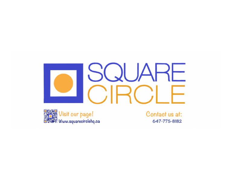 Square Circle Sign - PNG | PDF