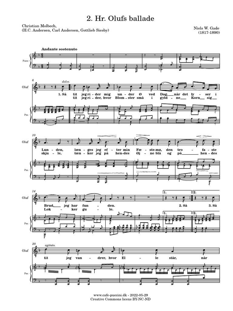 HR Olufs Ballade | PDF